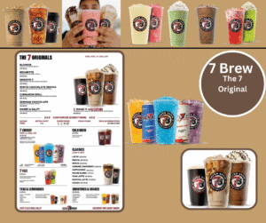 7 Brew Menu 2025 - Updated March